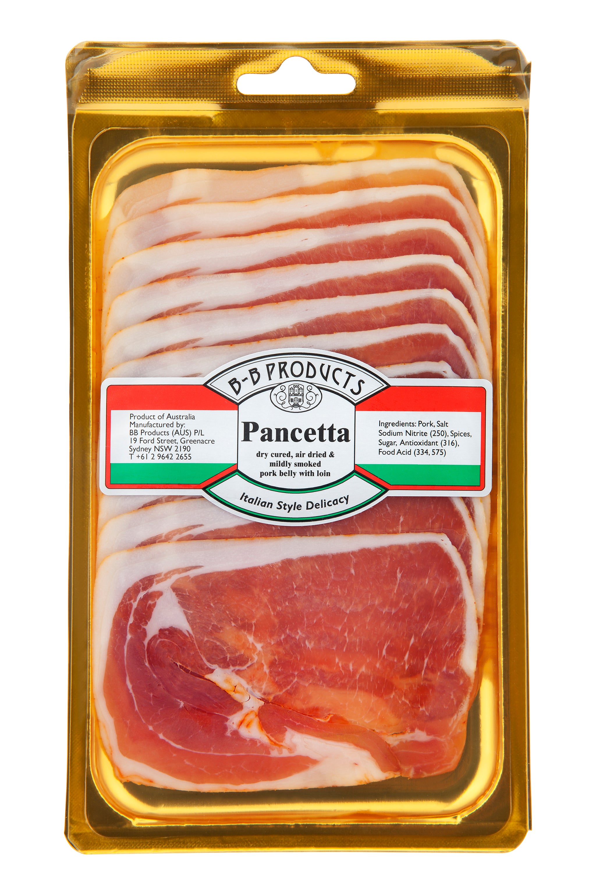 Smoked Pancetta 100g – Black Forest Smokehouse